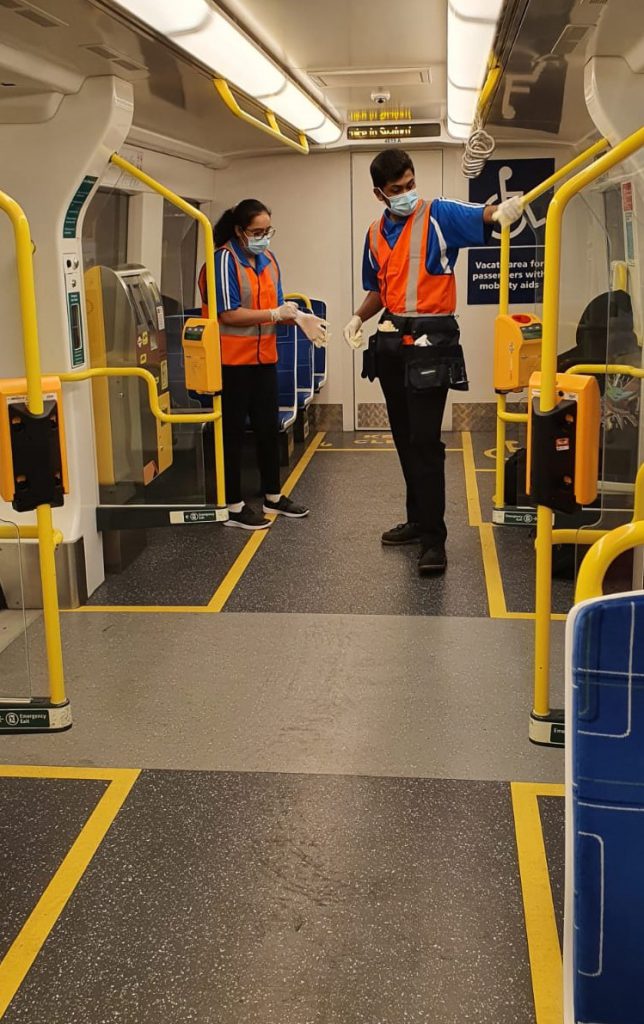 Extra cleaning on trains improves the passenger experience for ...